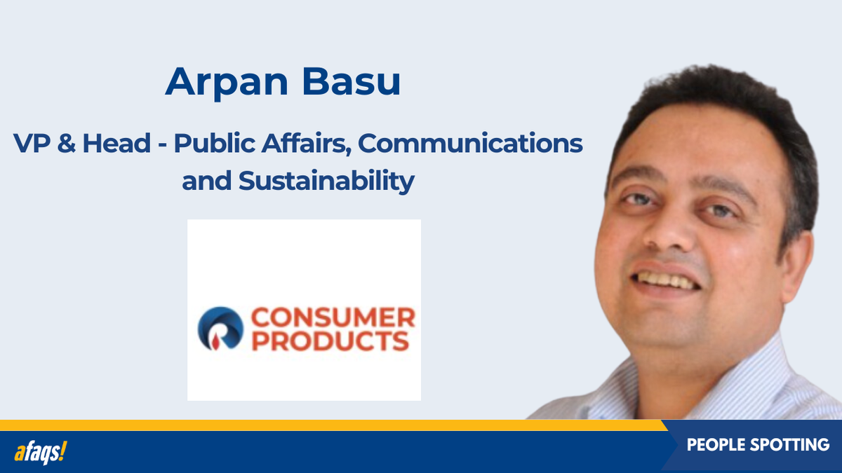 Coca-Cola's Arpan Basu joins Reliance Consumer Products