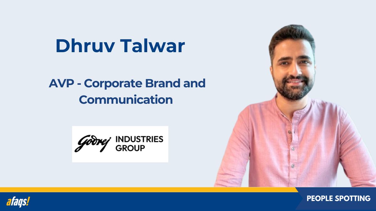 Godrej Industries Group names Dhruv Talwar as AVP - Corporate Brand & Communication