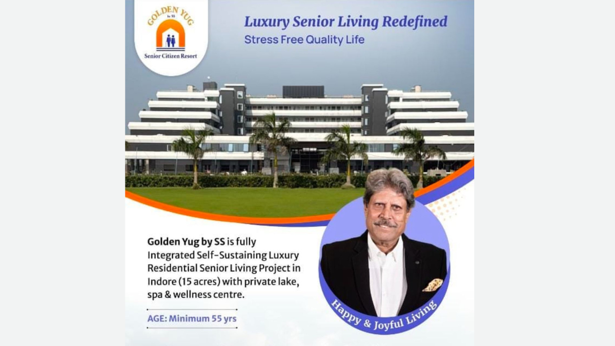 Kapil Dev joins Golden Yug Senior Citizen Resort as brand ambassador