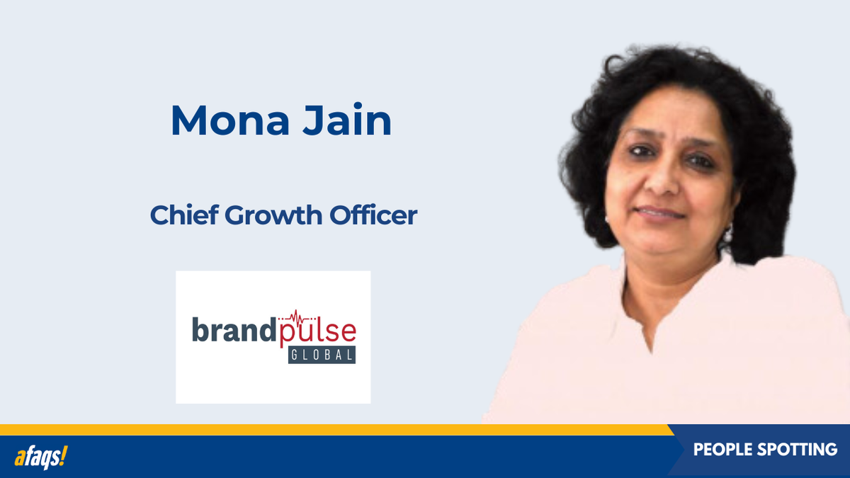 Former Zee CRO Mona Jain joins BrandPulse Global as Chief Growth Officer