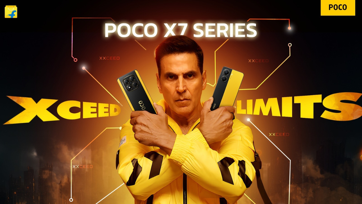 Akshay Kumar launches POCO X7 & X7 Pro in India with new campaign