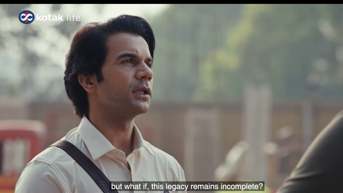 Rajkummar Rao champions Kotak Life’s new campaign to protect family ...