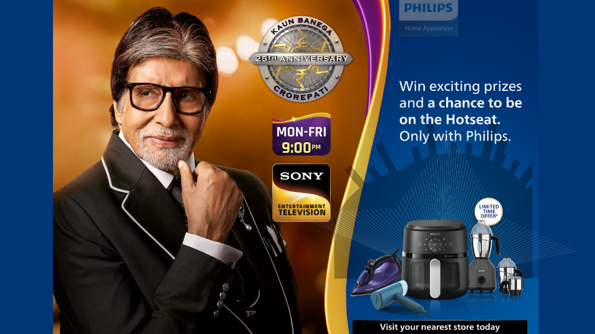 Versuni India offers customers a shot at the KBC hot seat through a contest