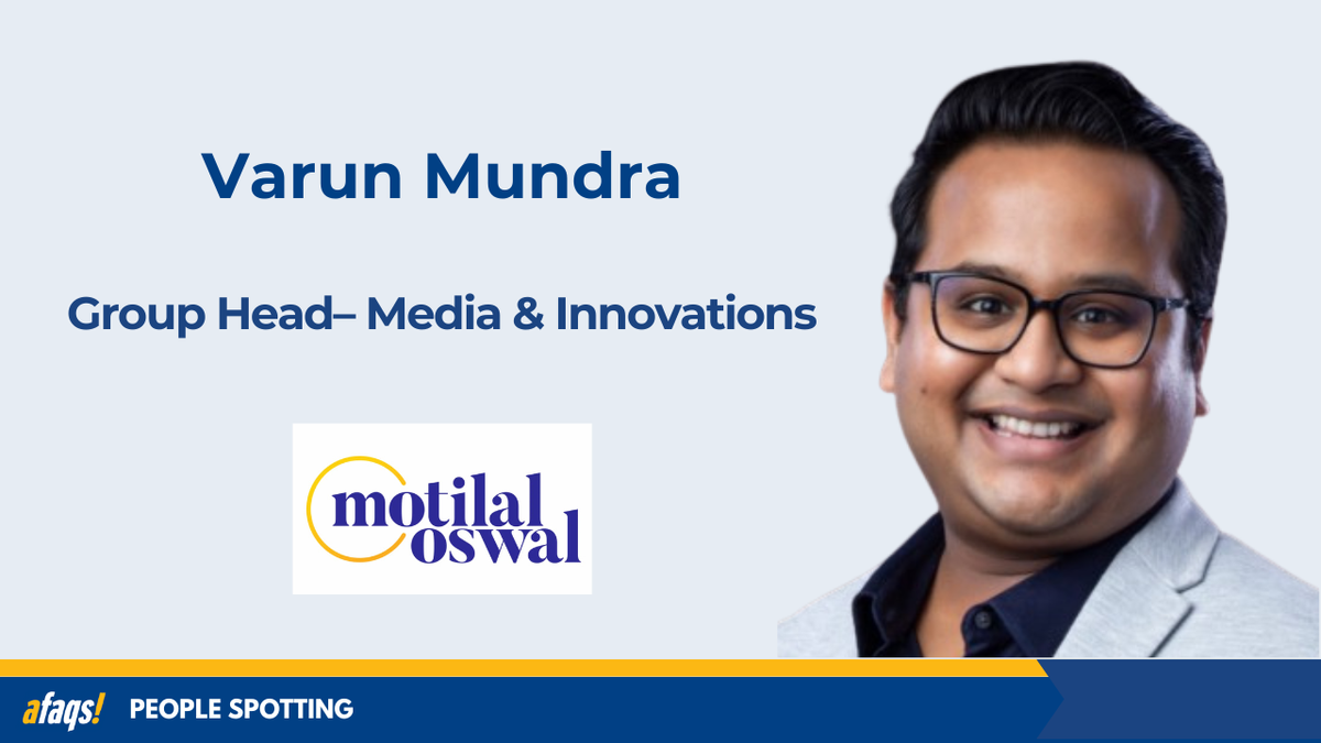 Motilal Oswal Financial Services elevates Varun Mundra to Group Head ...