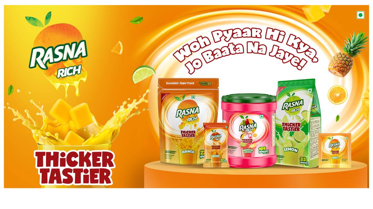Rasna launches thick concentrate 'Rasna Rich' with a nostalgic campaign