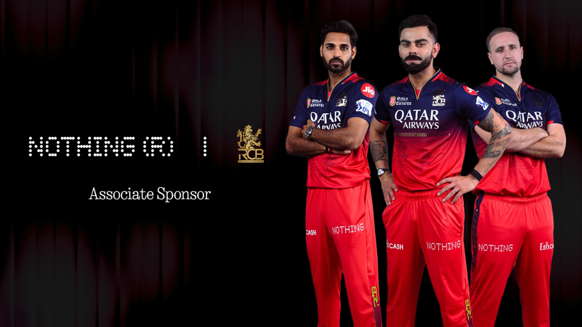 Nothing partners with RCB as Associate Sponsor for T20 season 2025