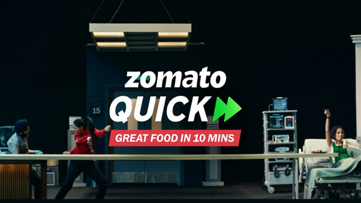 Zomato Quick's 'Ek Do Teen' remix stops at 'Dus' for 10-minute delivery ...