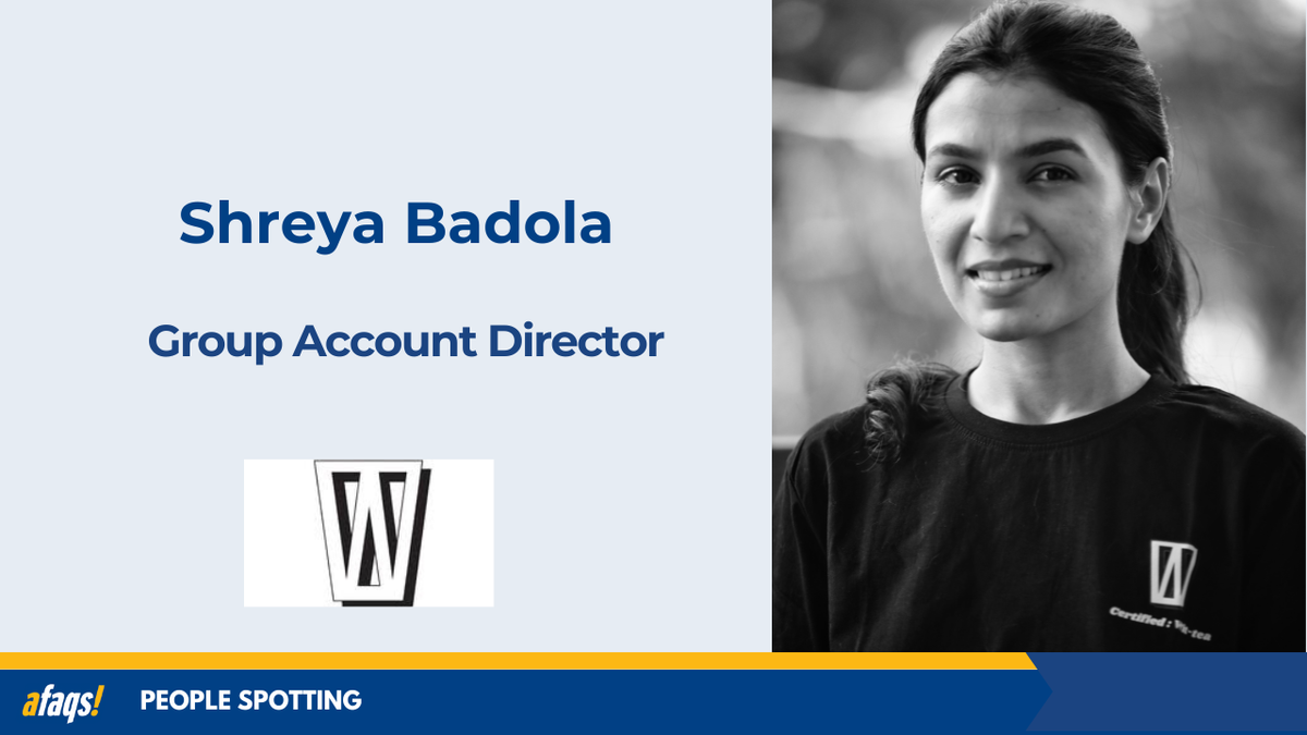 Wit & Chai Group appoints Shreya Badola as Group Account Director