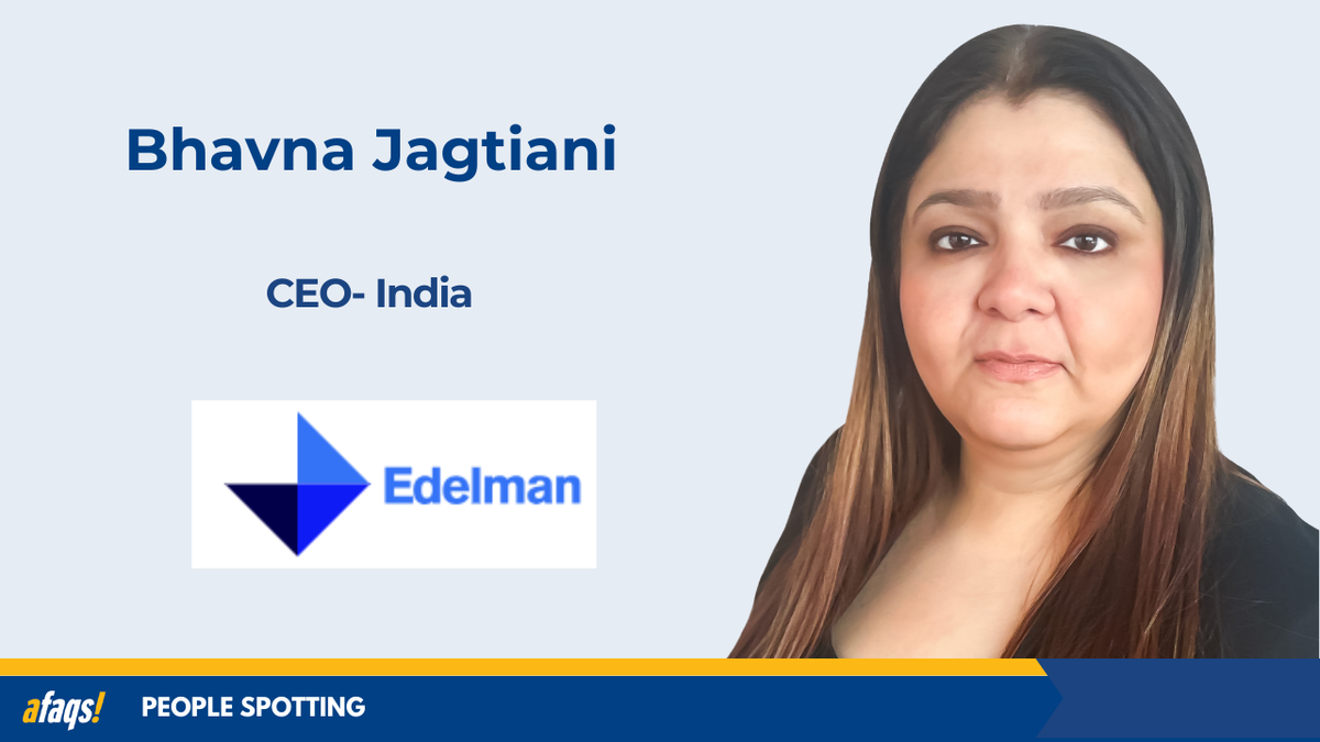 Edelman names Bhavna Jagtiani as India CEO