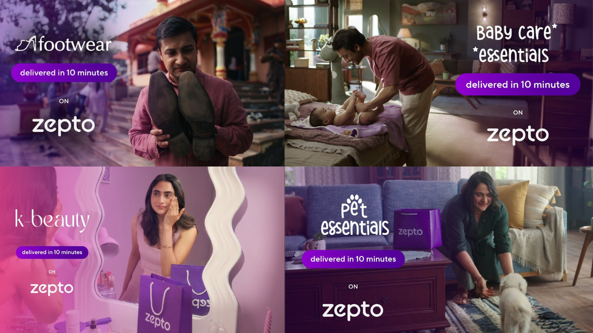 How Zepto pulled off more than 50 ads in 6 months without breaking the bank