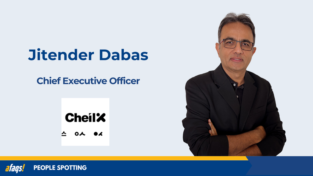 Jitender Dabas appointed as CEO of Cheil X