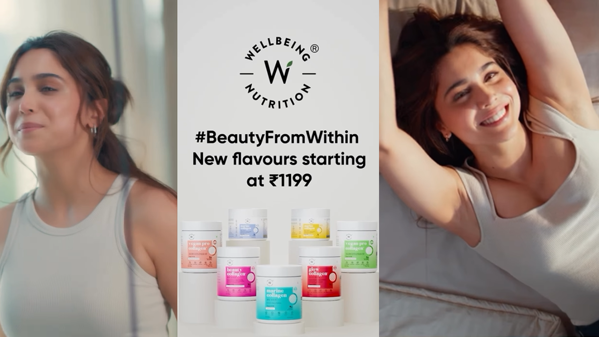 Sharvari fronts Wellbeing Nutrition's ‘Beauty from Within’ campaign