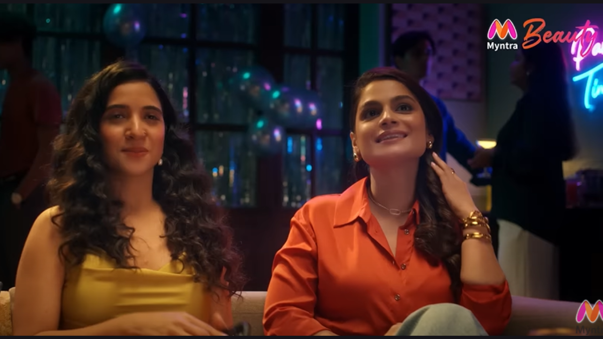 Myntra’s new ad shows Srishti Dixit guarding her beauty faves