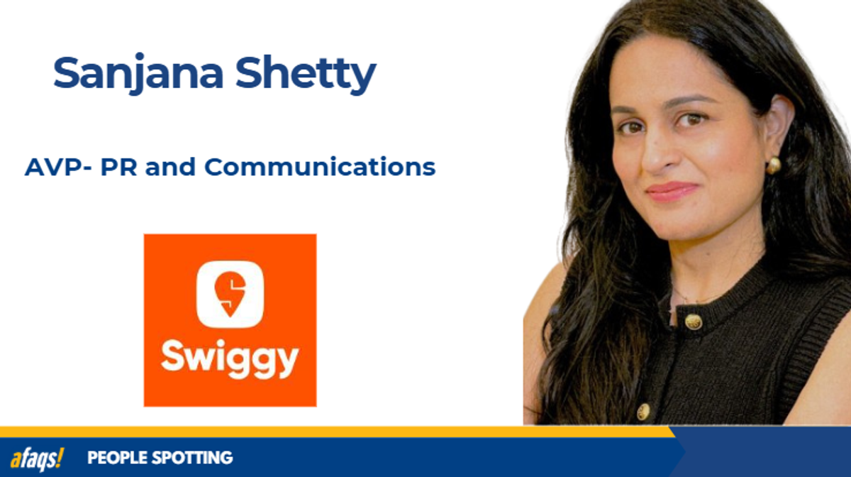 Swiggy names Sanjana Shetty as AVP- PR and Communications