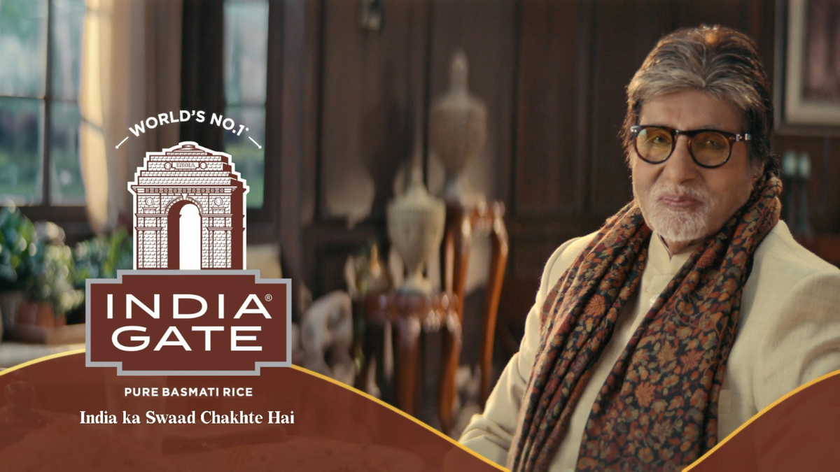 Amitabh Bachchan leads India Gate ad linking food to Indian values