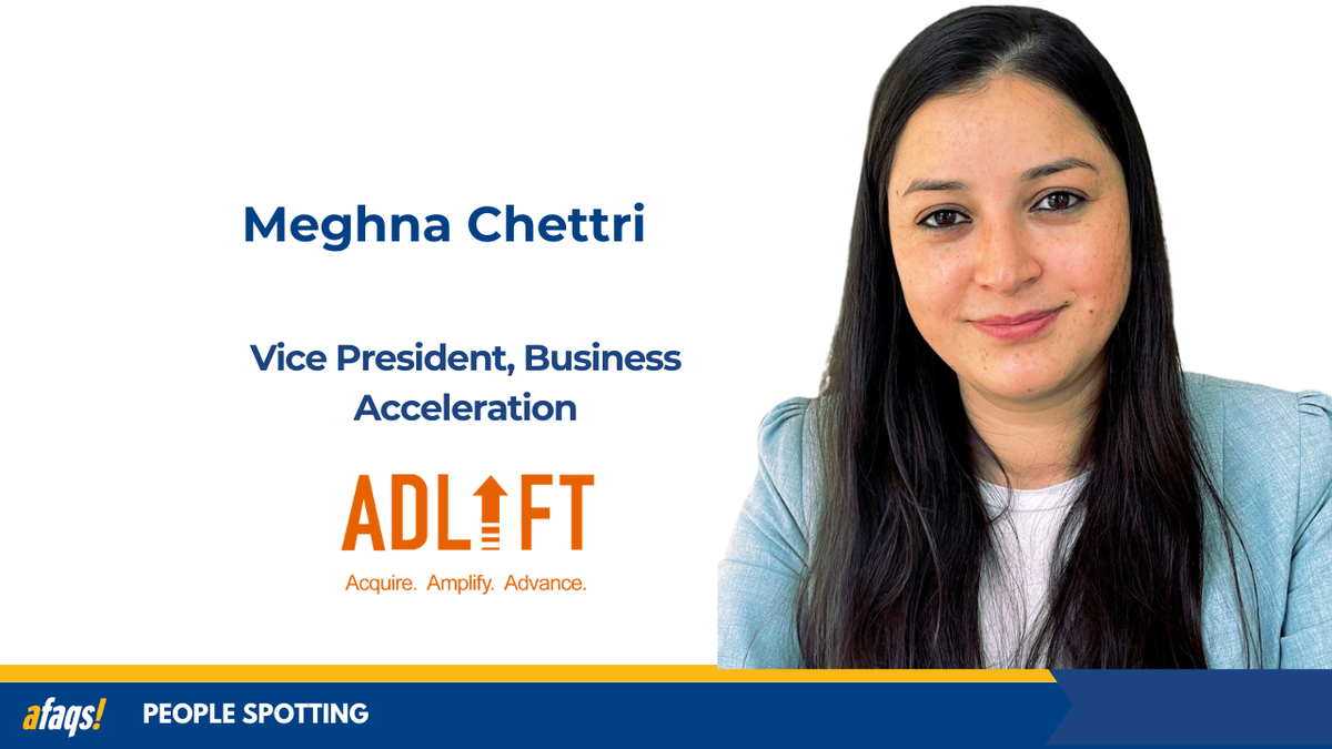 AdLift appoints Meghna Chettri as Vice President, Business Acceleration