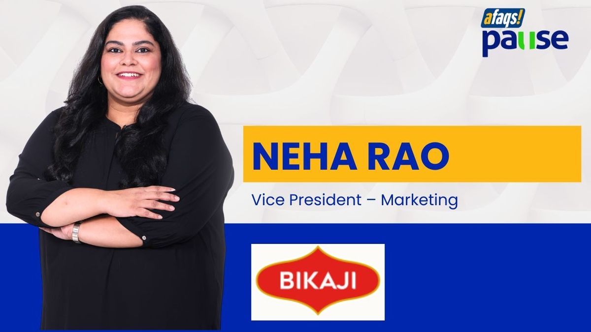 afaqs! Pause - Neha Rao, Vice President – Marketing, Bikaji Foods ...