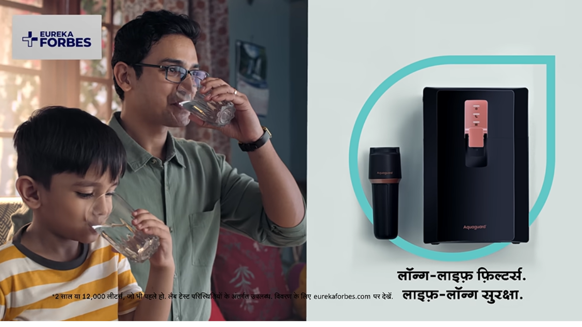 Eureka Forbes launches TVC highlighting risks of unsafe drinking water