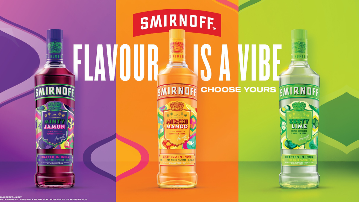 Smirnoff launches Minty Jamun, Mirchi Mango & Zesty Lime for India