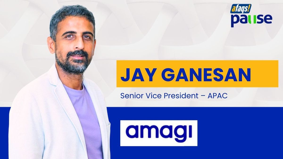 afaqs! Pause - Jay Ganesan, SVP-APAC, Amagi
