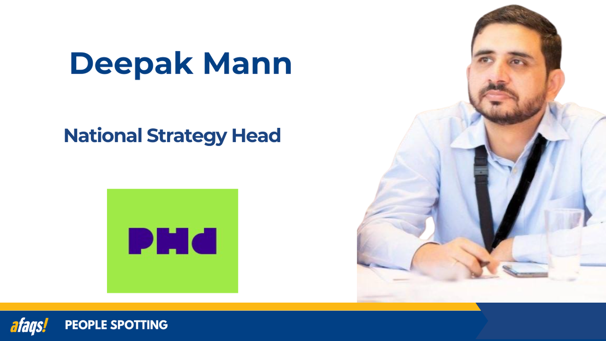 Deepak Mann joins PHD Media as National Strategy Head