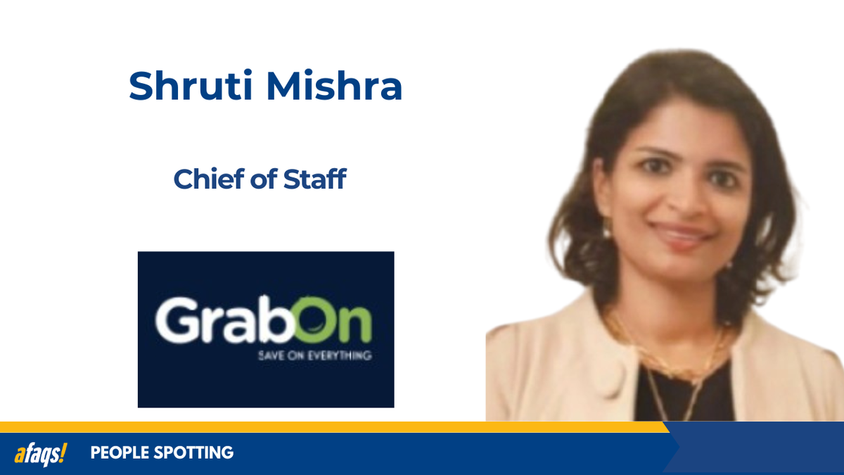 Shruti Mishra joins GrabOn as Chief of Staff