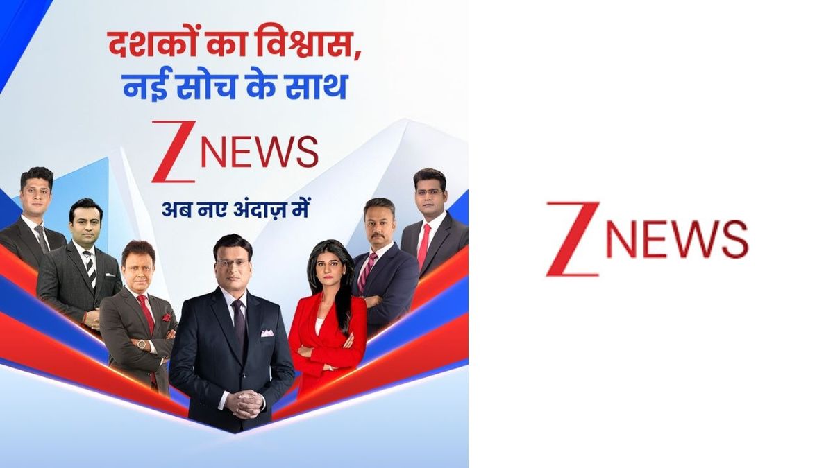 Zee News unveils new identity with redesigned studio and storytelling ...