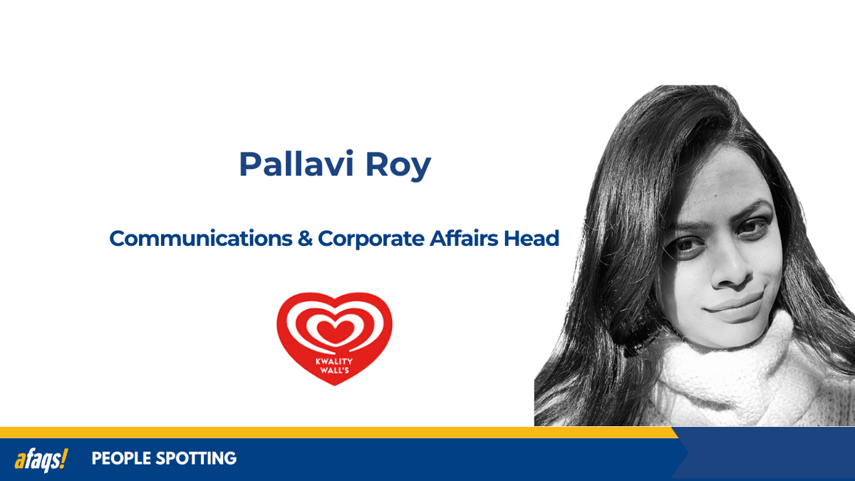 Pallavi Roy moves from Runaya Group to lead Kwality Walls India Comms ...