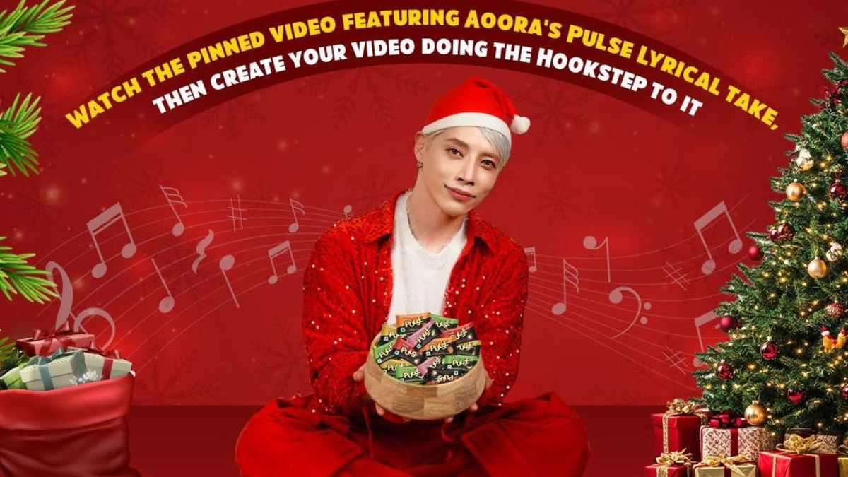 Pulse Candy teams up with K-pop artist Aoora for festive digital ad