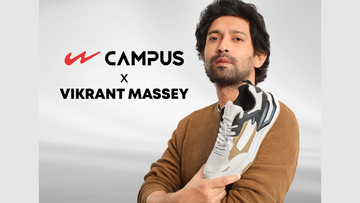 Vikrant Massey is the new ambassador for Campus Activewear