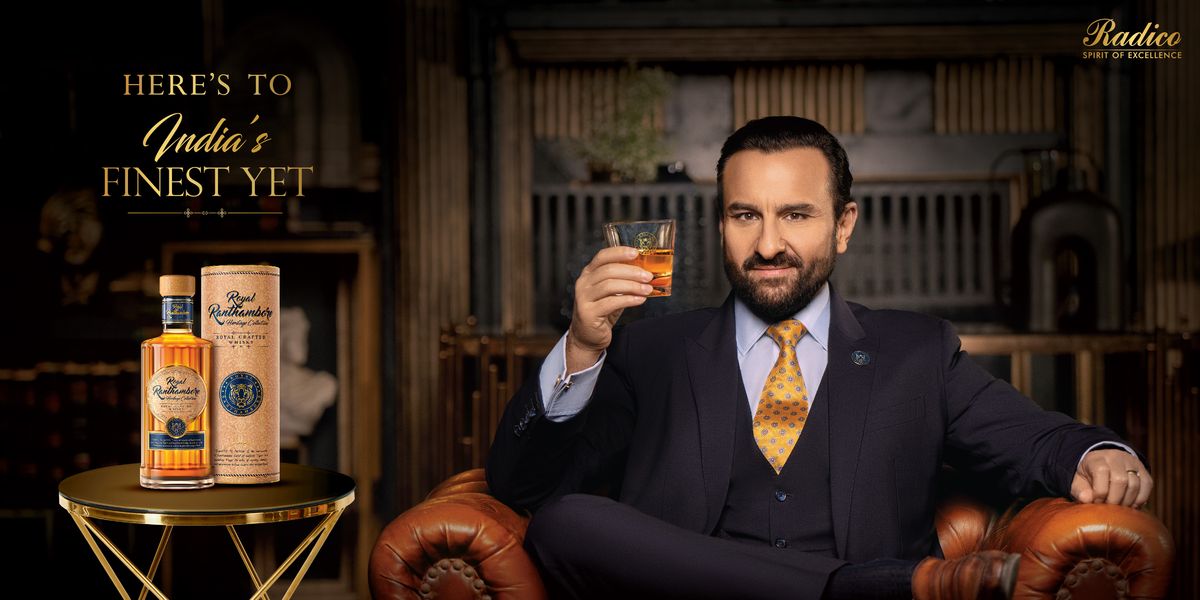 Saif Ali Khan brings royal charm to Radico's Royal Ranthambore ad