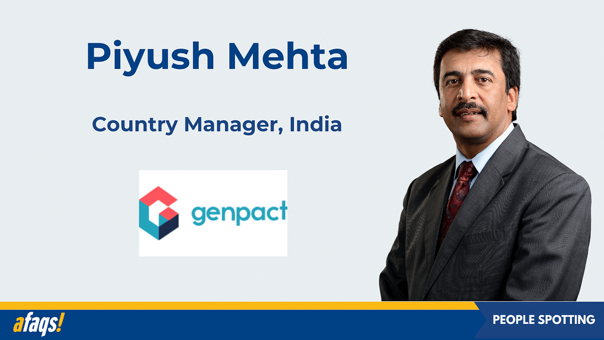 Genpact's CHRO Piyush Mehta expands role to lead as country manager, India