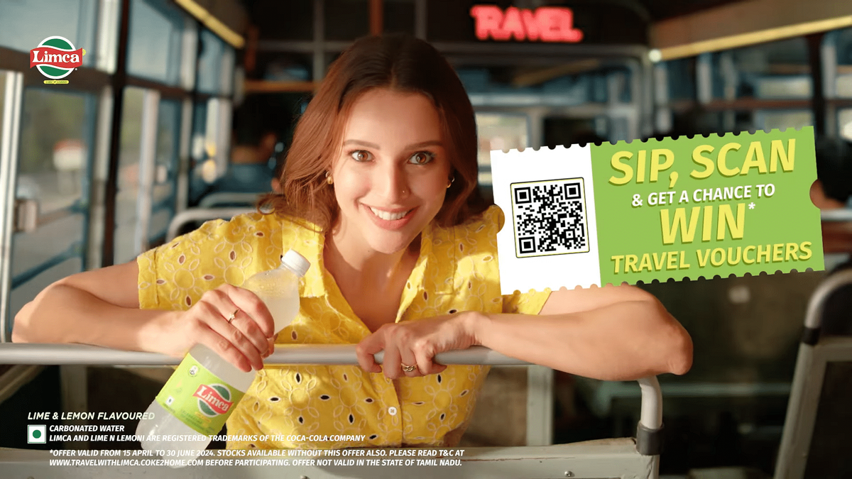 Limca unveils the #TravelWithLimca TVC, featuring Triptii Dimri as ...