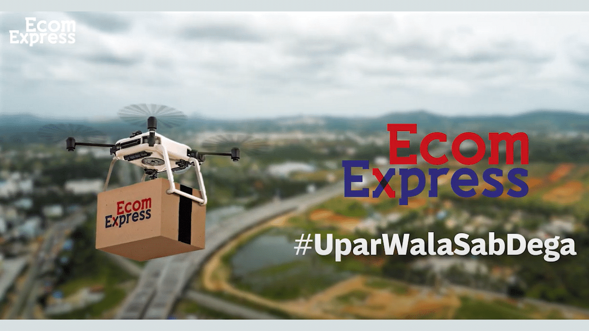 Ecom Express showcases parcel deliveries through drones in its latest ...