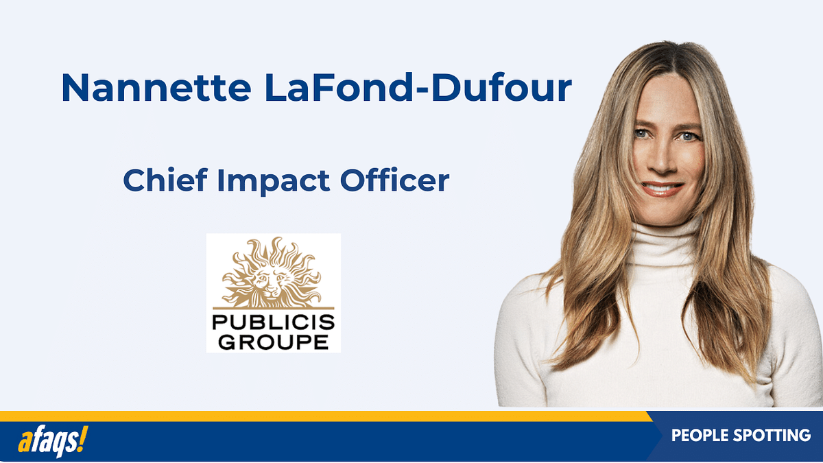 Nannette LaFond-Dufour joins Publicis Groupe as chief impact officer