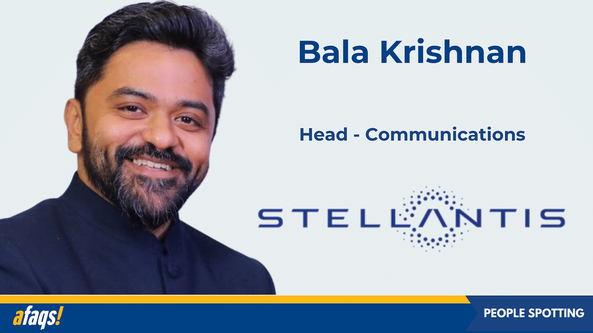 Bala Krishnan appointed as head of communications for Stellantis India & Asia Pacific