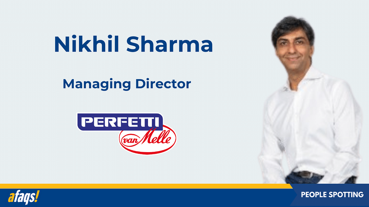 Nikhil Sharma joins Perfetti Van Melle India as managing director