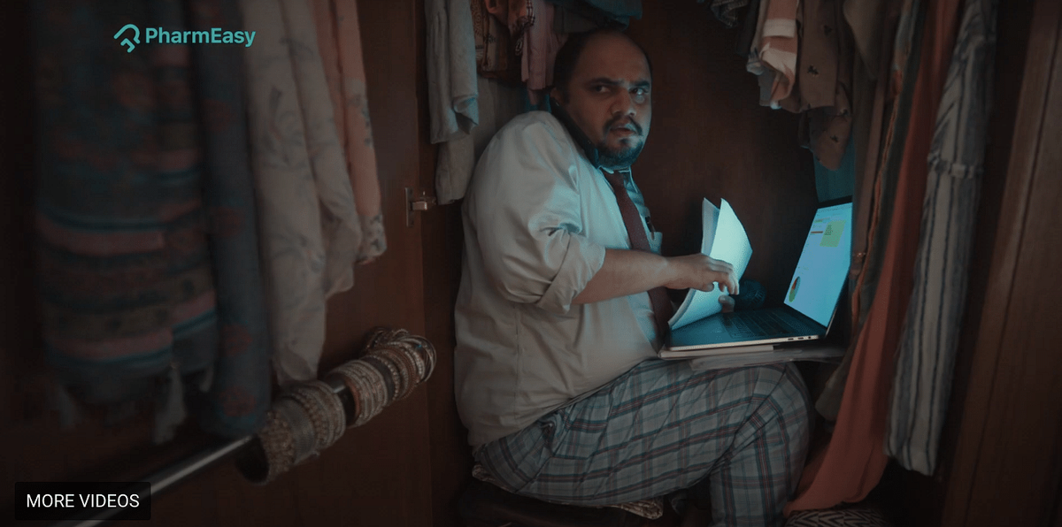 PharmEasy's new ads take on WFH woes