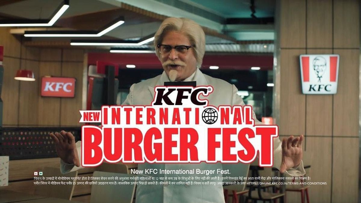 KFC launches the International Burger Fest campaign led by Colonel Sanders