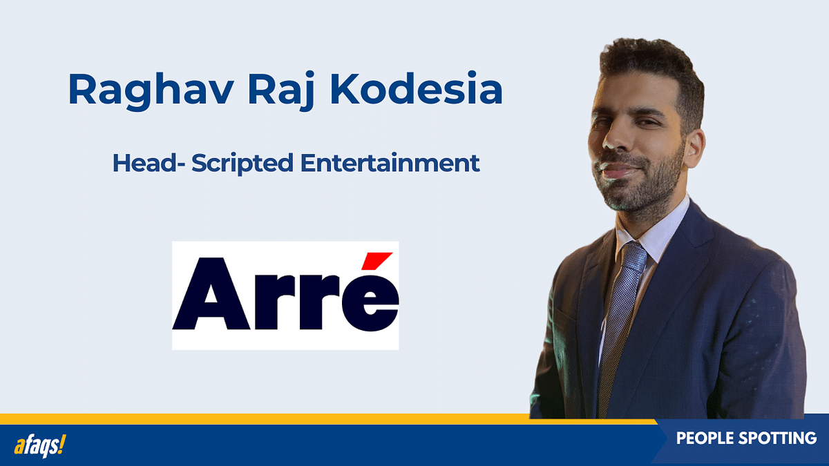 Arré Studio names Ex-Zee5 VP Raghav Raj Kodesia as head of scripted ...