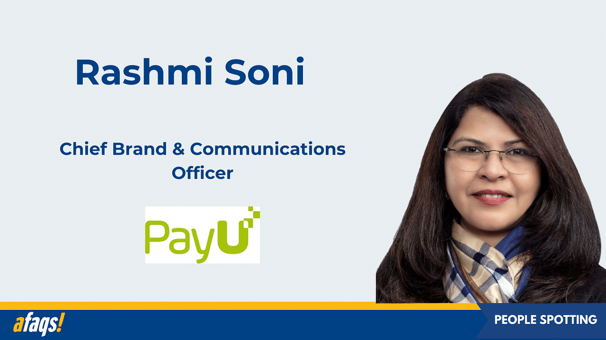 Rashmi Soni joins PayU as chief brand & communications officer
