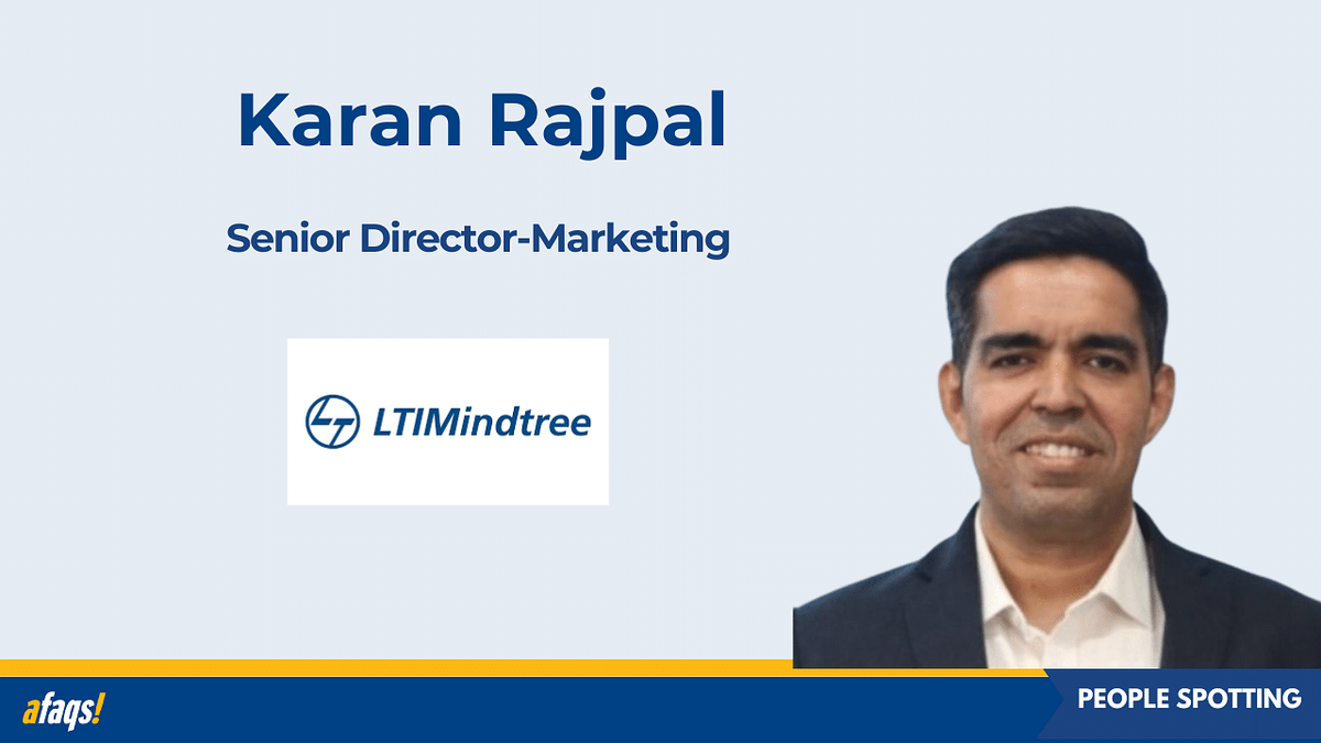 Karan Rajpal joins LTIMindtree as senior director of marketing