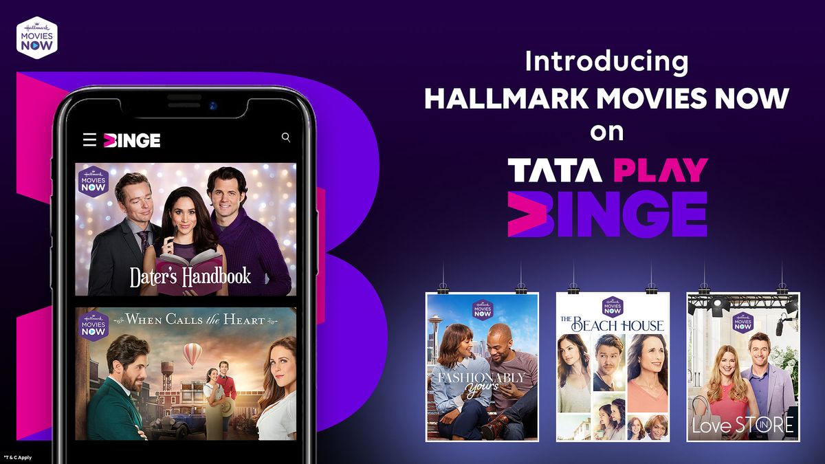 Hallmark Movies Now’s content finds a new home in Tata Play Binge