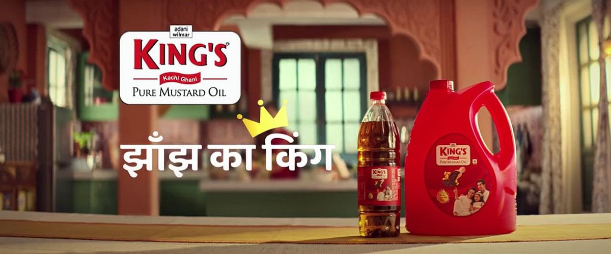 Adani Wilmar's latest campaign for King's Kachi Ghani Mustard Oil ...