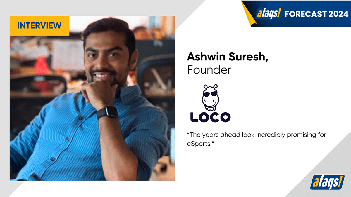 eSports can become the second largest sport in India in 3-5 years: Loco's Ashwin Suresh