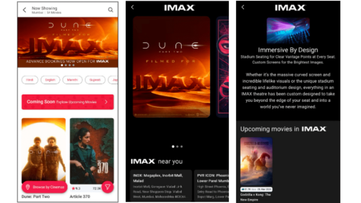 BookMyShow and IMAX Corporation launch a digital partnership for Indian entertainment experiences