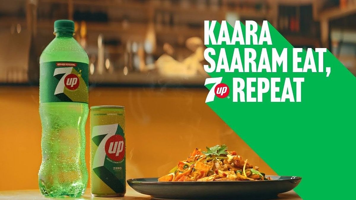 7UP launches 'Kaara Saarama Eat, 7UP Repeat' campaign with Rashmika ...