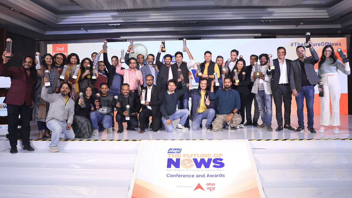 TV9 Network bags 38 metals, ABP News wins most Golds at afaqs! The Future of News Awards 2023