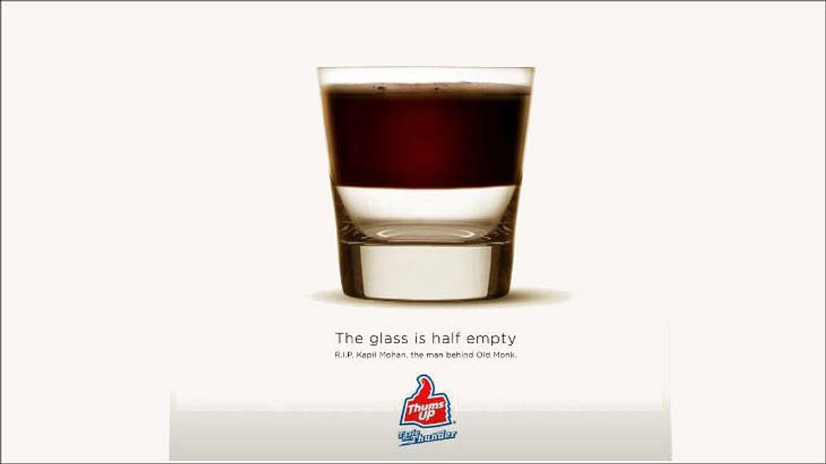 Is this an official Thums Up ad – or not?