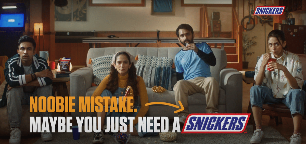 SNICKERS launches 'SNICKERS Noobie Mistakes' TVC ahead of World Cup